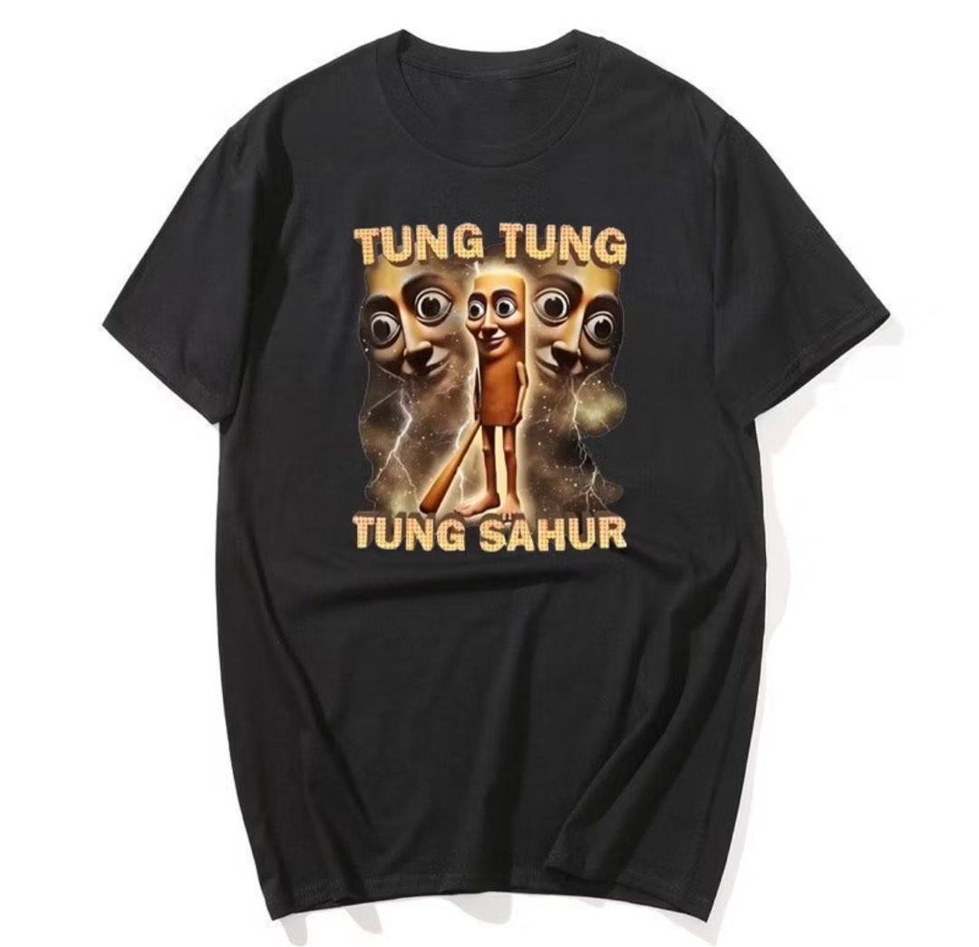 Tung tung tung sahur shirt, Men's Fashion, Tops & Sets, Tshirts & Polo ...