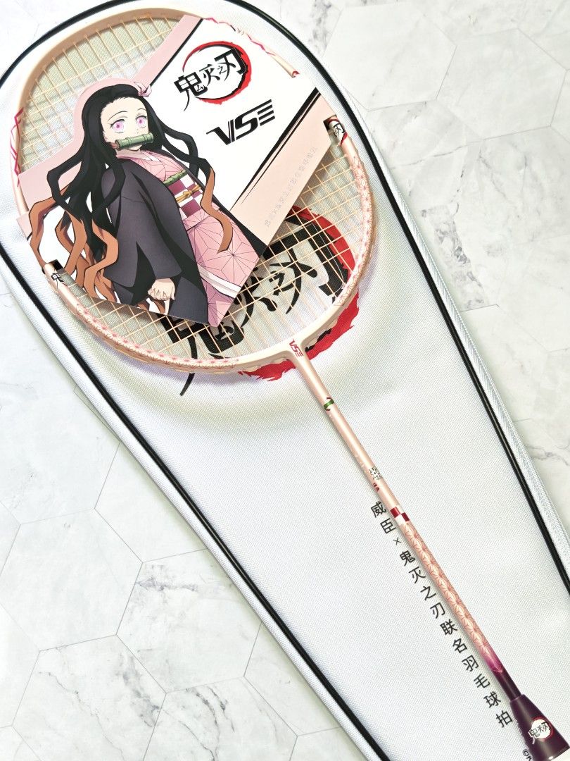 VSE x Demon Slayer Badminton Racket Tanjiro Kamado Nezuko Kamado ...