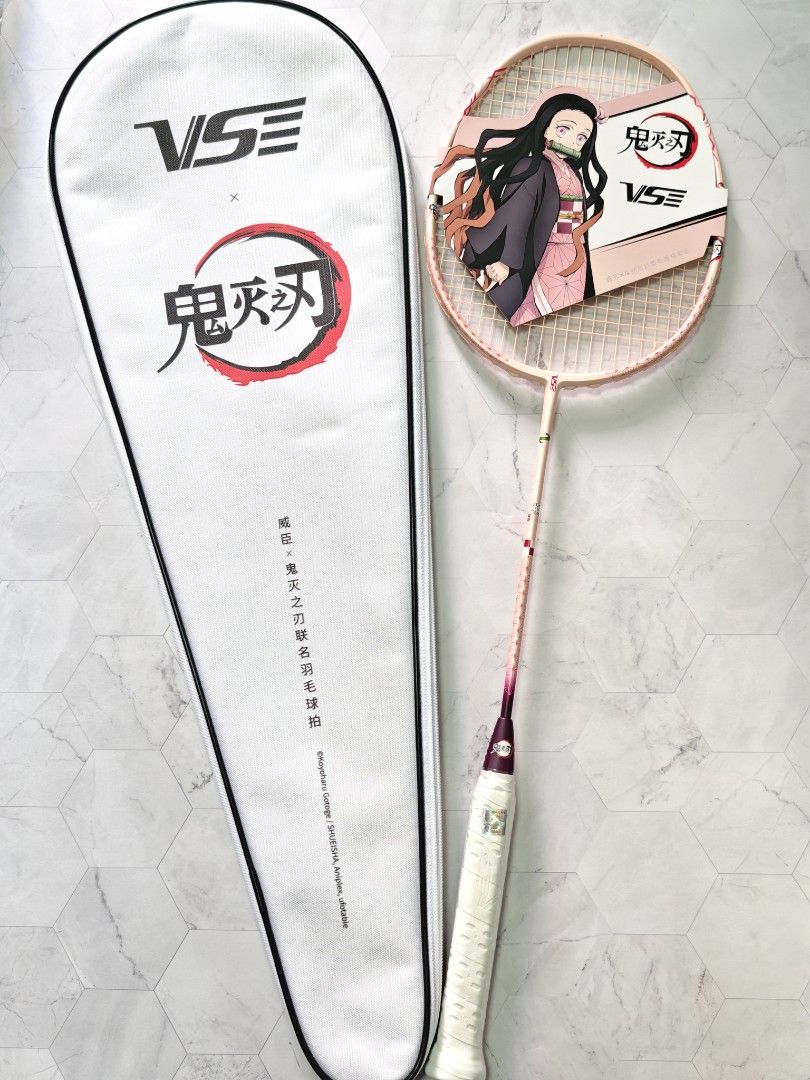 VSE x Demon Slayer Badminton Racket Tanjiro Kamado Nezuko Kamado ...