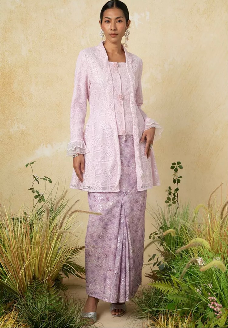 Zalia Ratu Kebaya Set Raya 2025, Women's Fashion, Muslimah Fashion ...