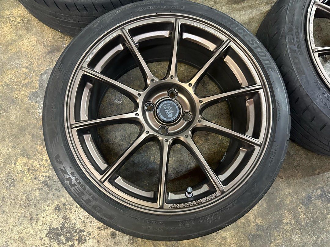Raxer Rp10X 17 inch Special Bronze Sport Rim, Auto Accessories on Carousell