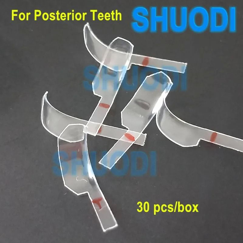30 Pcs/box Dental Transparent Sectional Contoured Matrices Matrix ...