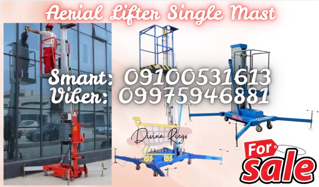 Aerial Lifter Single Mast SMA4-1 100% QUALITY, Commercial & Industrial ...