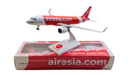 AirAsia A320 Aircraft Model, Hobbies & Toys, Toys & Games on Carousell
