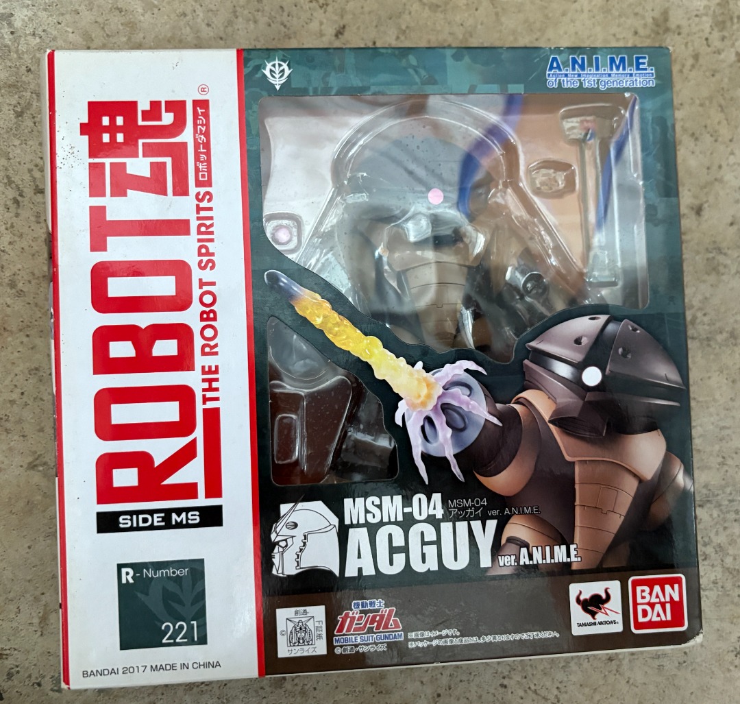 Bandai Robot Spirits Side MS Gundam MSM-04 AC Guy ACGUY ver. Anime ...