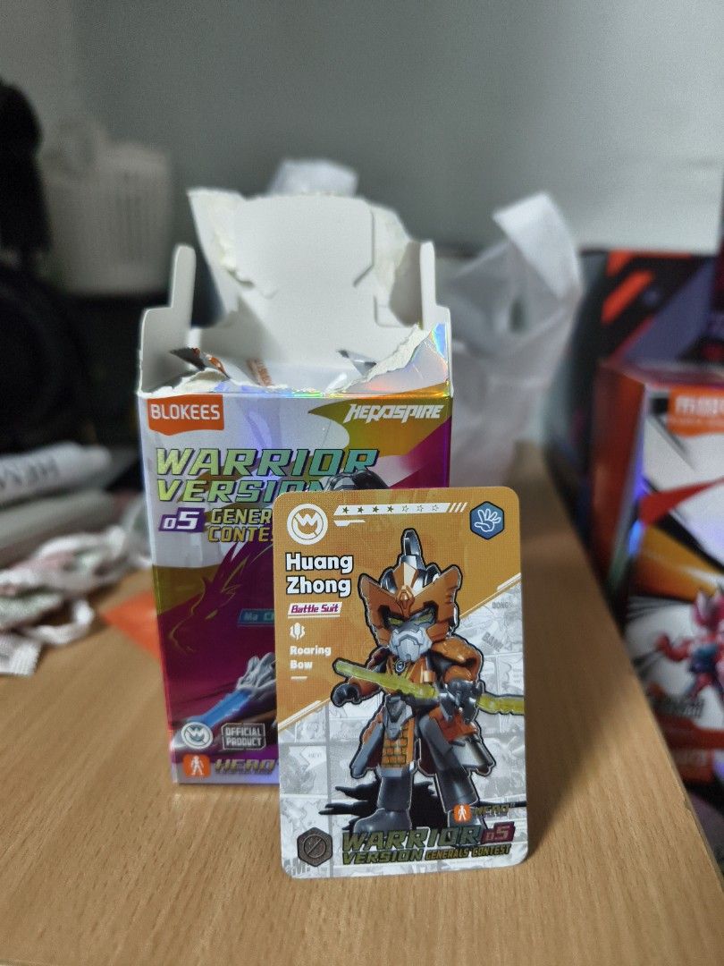 Blokees Herospire ver 5 - Huang Zhong Uncle playing now expertly ...