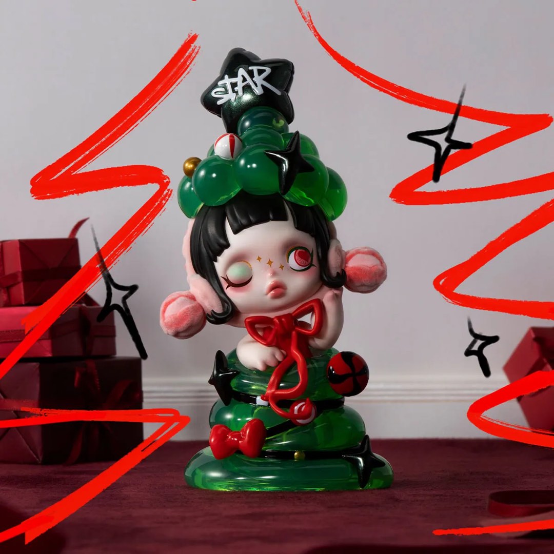 BNIF Sealed Skullpanda tell me what you want christmas getting dressed ...