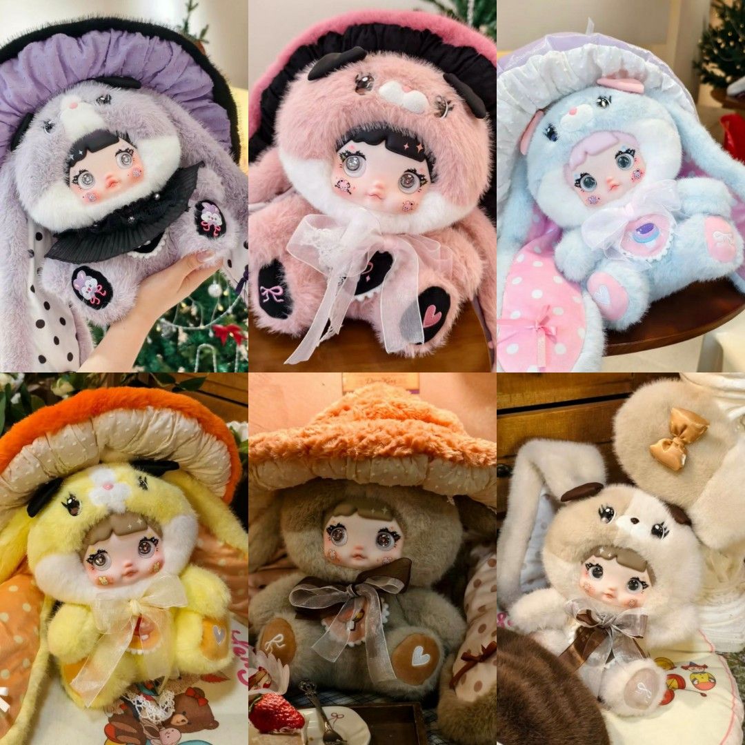 [BRAND NEW! HI TOY X NOMMI] NOMMI 400% MUSHROOM CAP PLUSHIE STUFFED TOY ...