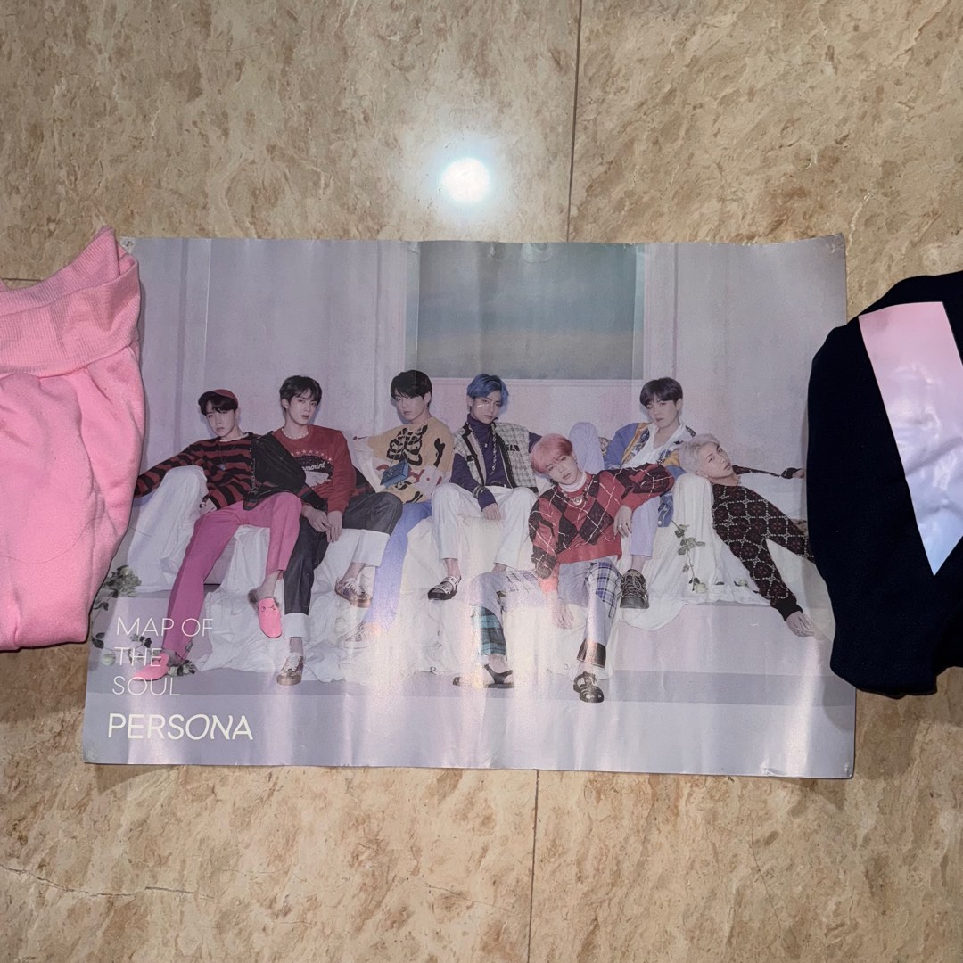 BTS MOTS: Persona Official Album Poster, Hobbies & Toys, Memorabilia ...
