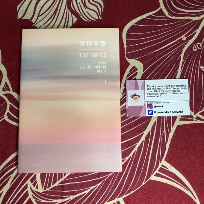 BTS THE NOTES ENGLISH VER, Hobbies & Toys, Memorabilia & Collectibles ...