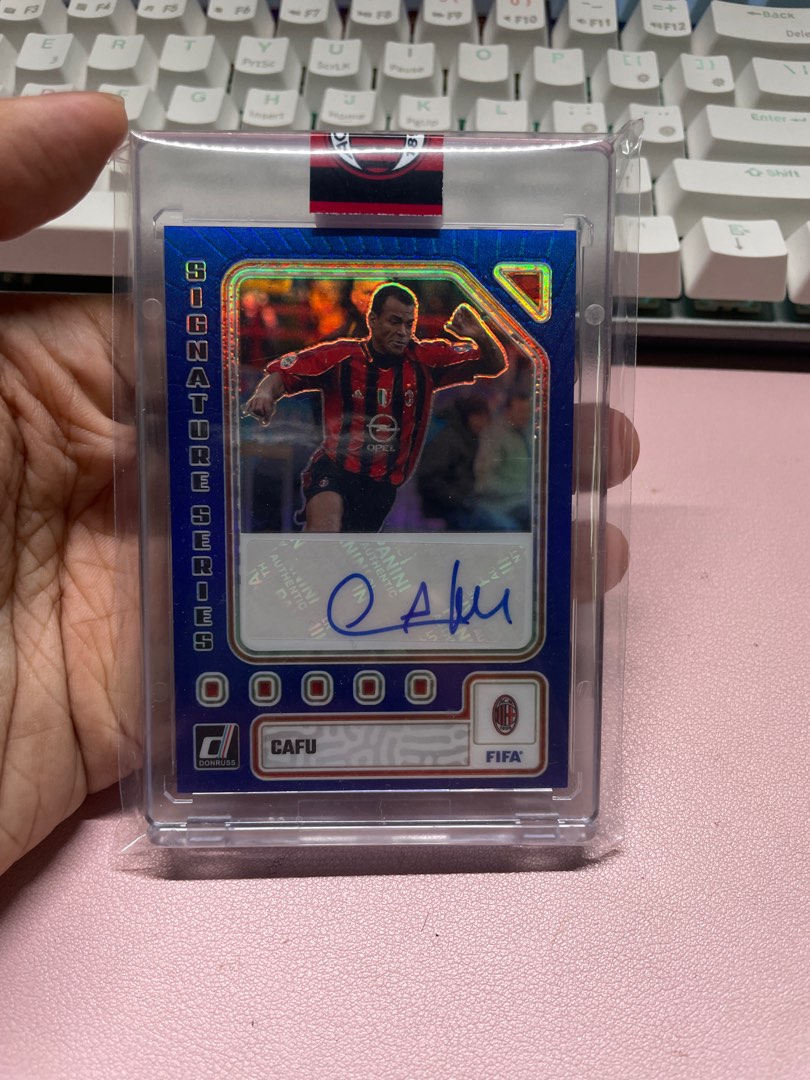 Cafu Autograph card, Hobbies & Toys, Collectibles & Memorabilia, Fan ...