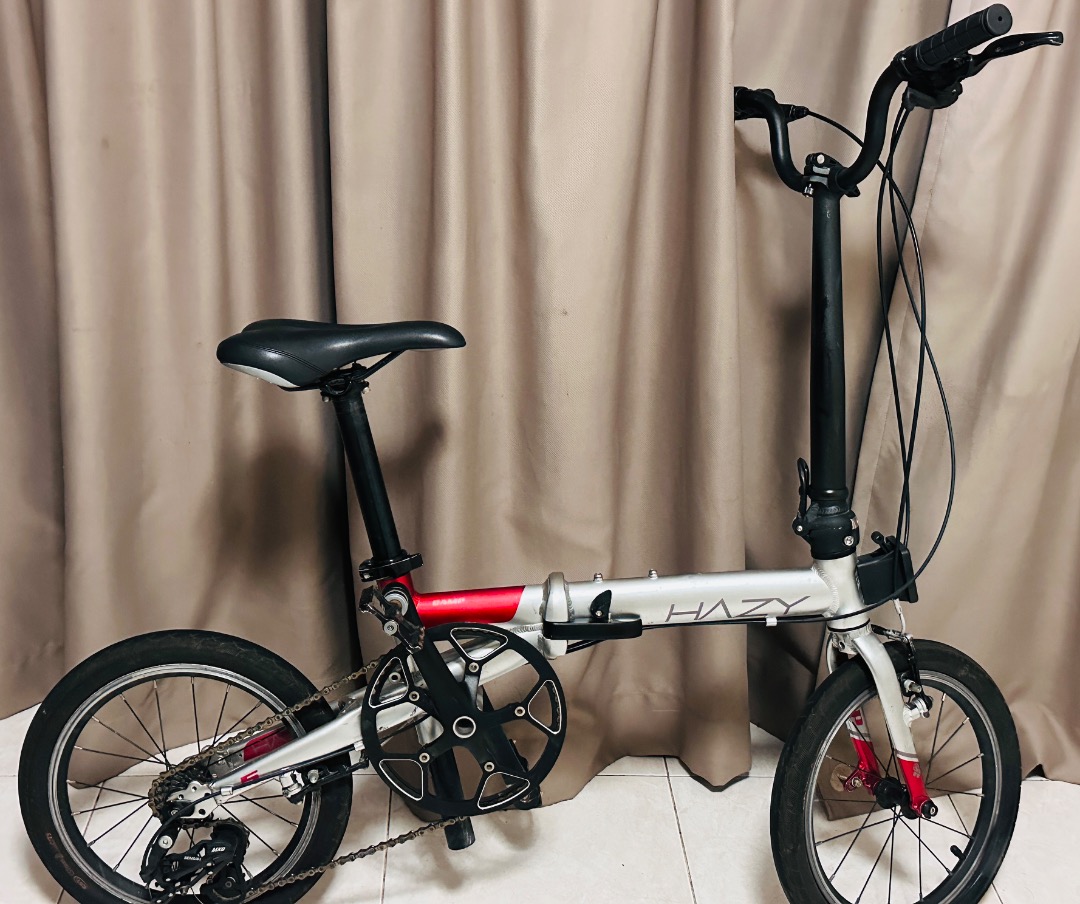 Mobot Camp hazy 5 foldable bicycle aluminum 16 inch Like fnhon crius ...