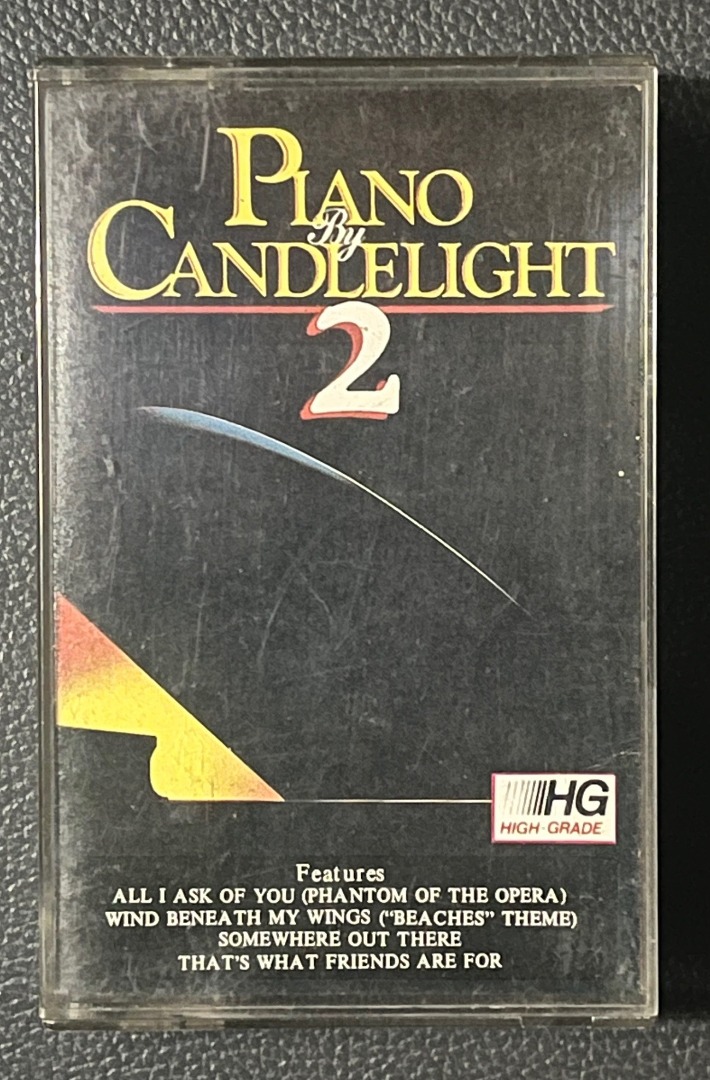 CARL DOY Piano by Candlelight 2 PHILIPPINES Cassette Tape, Hobbies ...