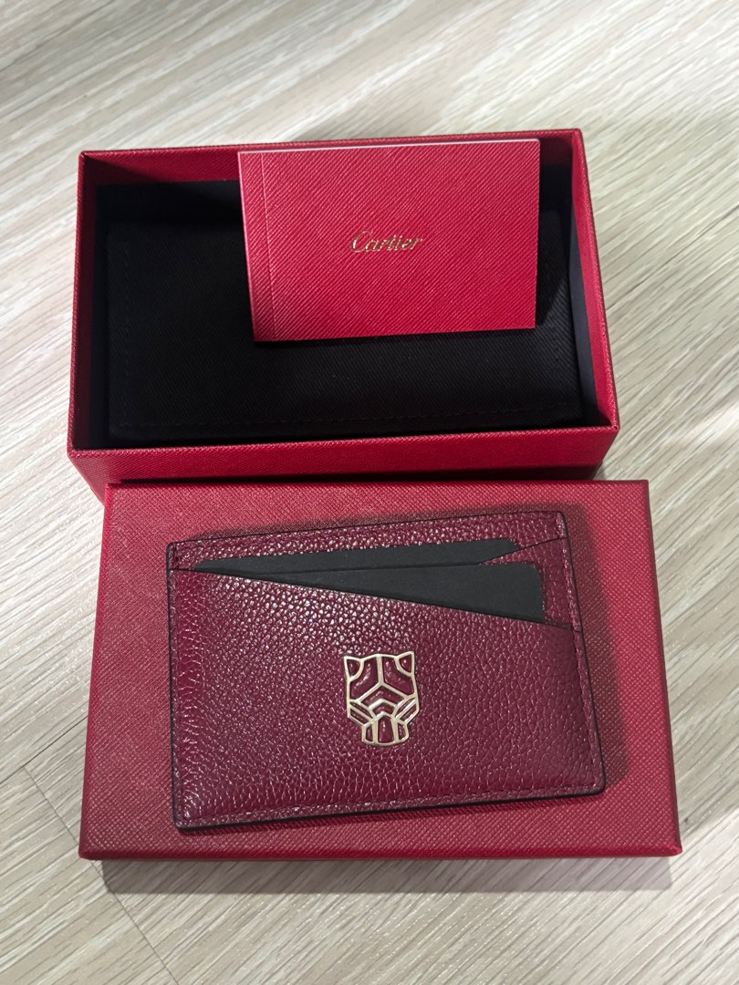 Cartier Card Holder, Luxury, Bags & Wallets on Carousell
