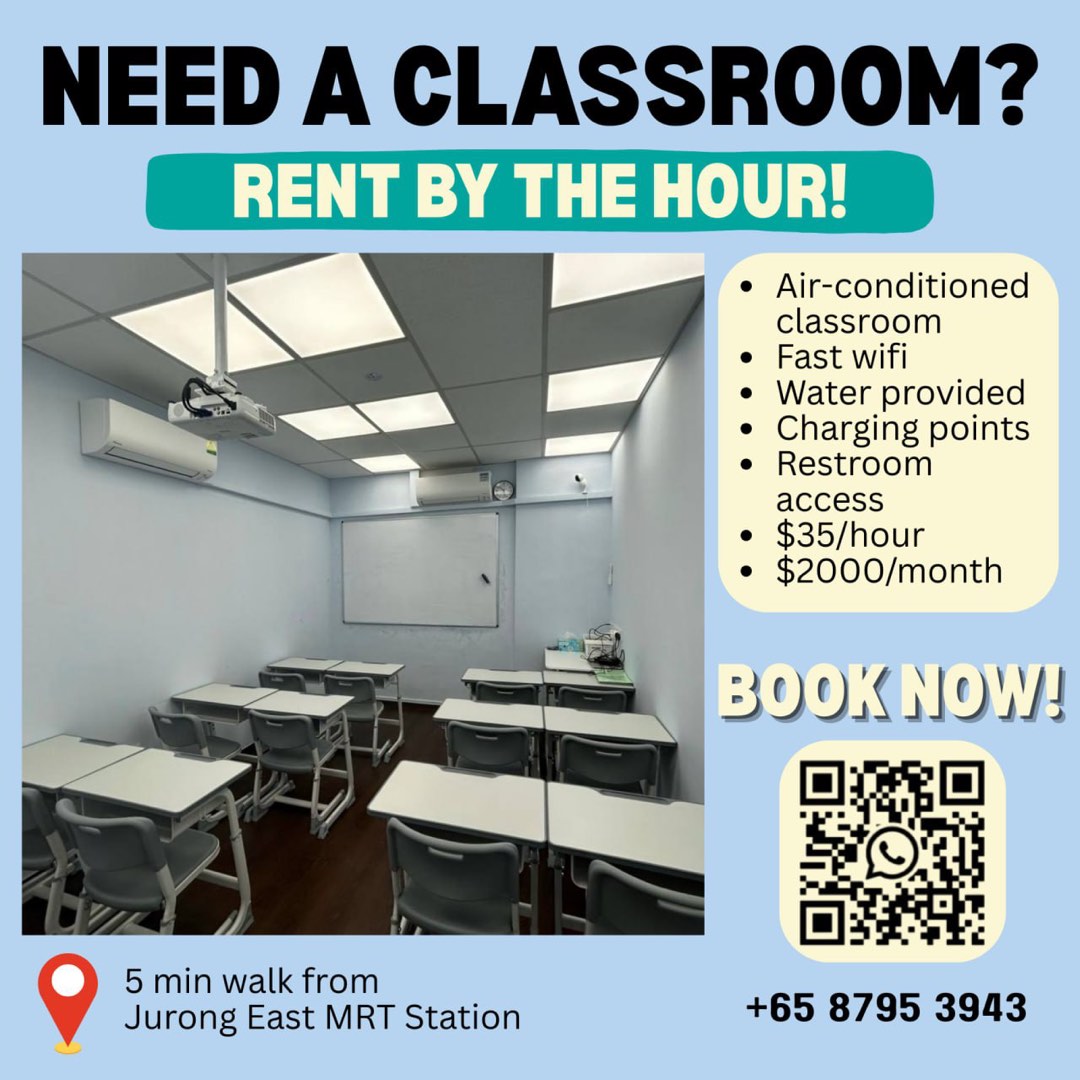 Classroom/ Meeting Room Rental at Jurong East, Property, Rentals ...