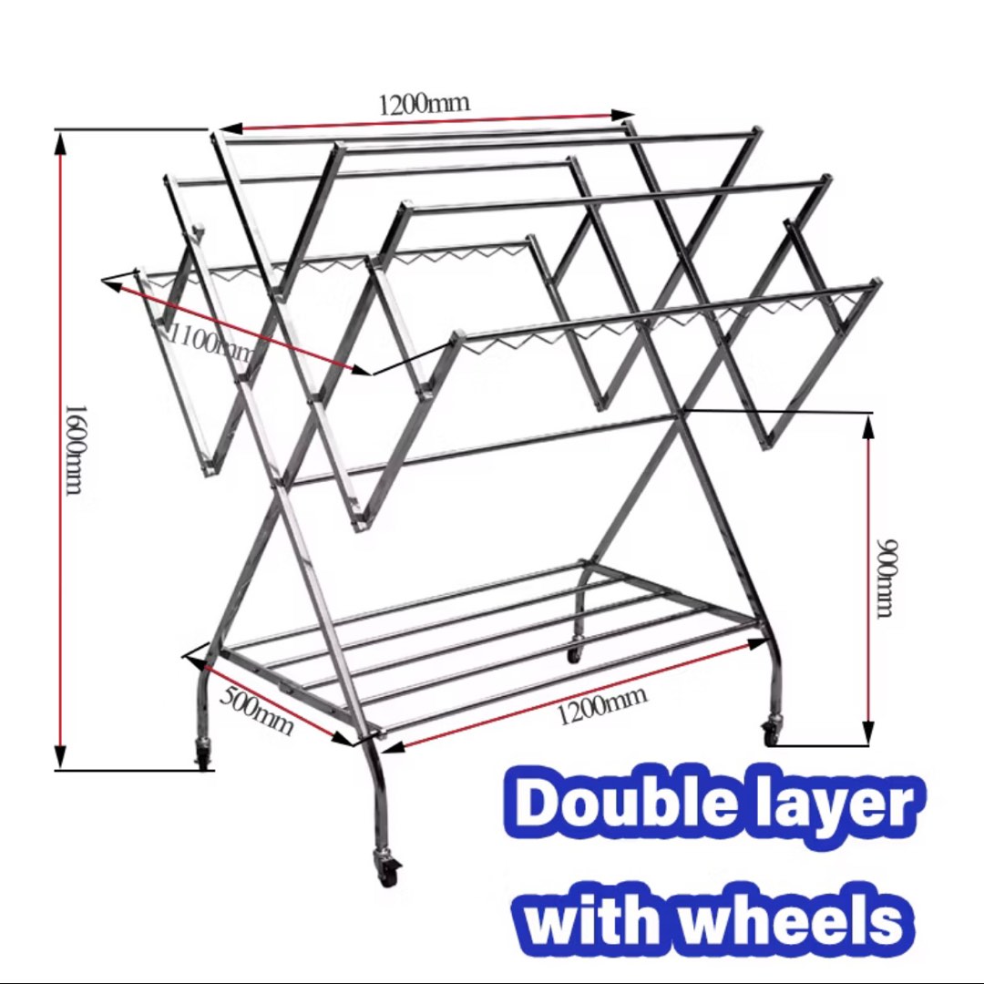 Clothes Drying Rack | Metal Clothes Dryer Racks | Balcony Clothes ...