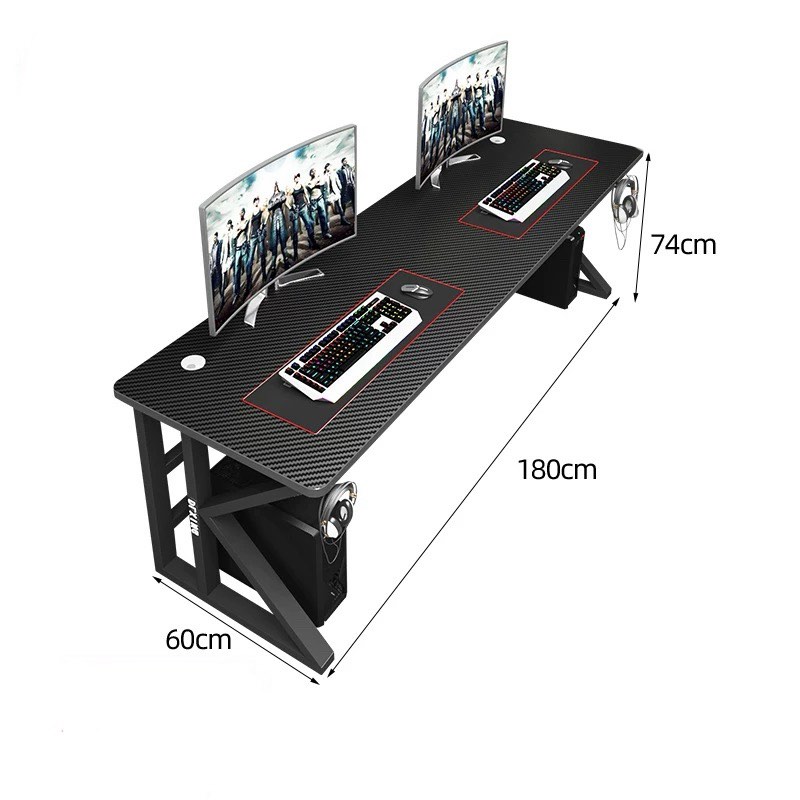 Computer Table (suitable for two), Furniture & Home Living, Furniture ...