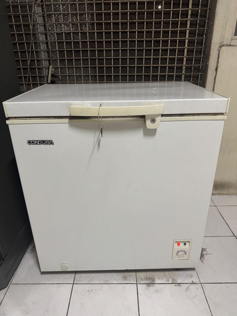 CONDURA CHEST TYPE FREEZER, TV & Home Appliances, Kitchen Appliances ...