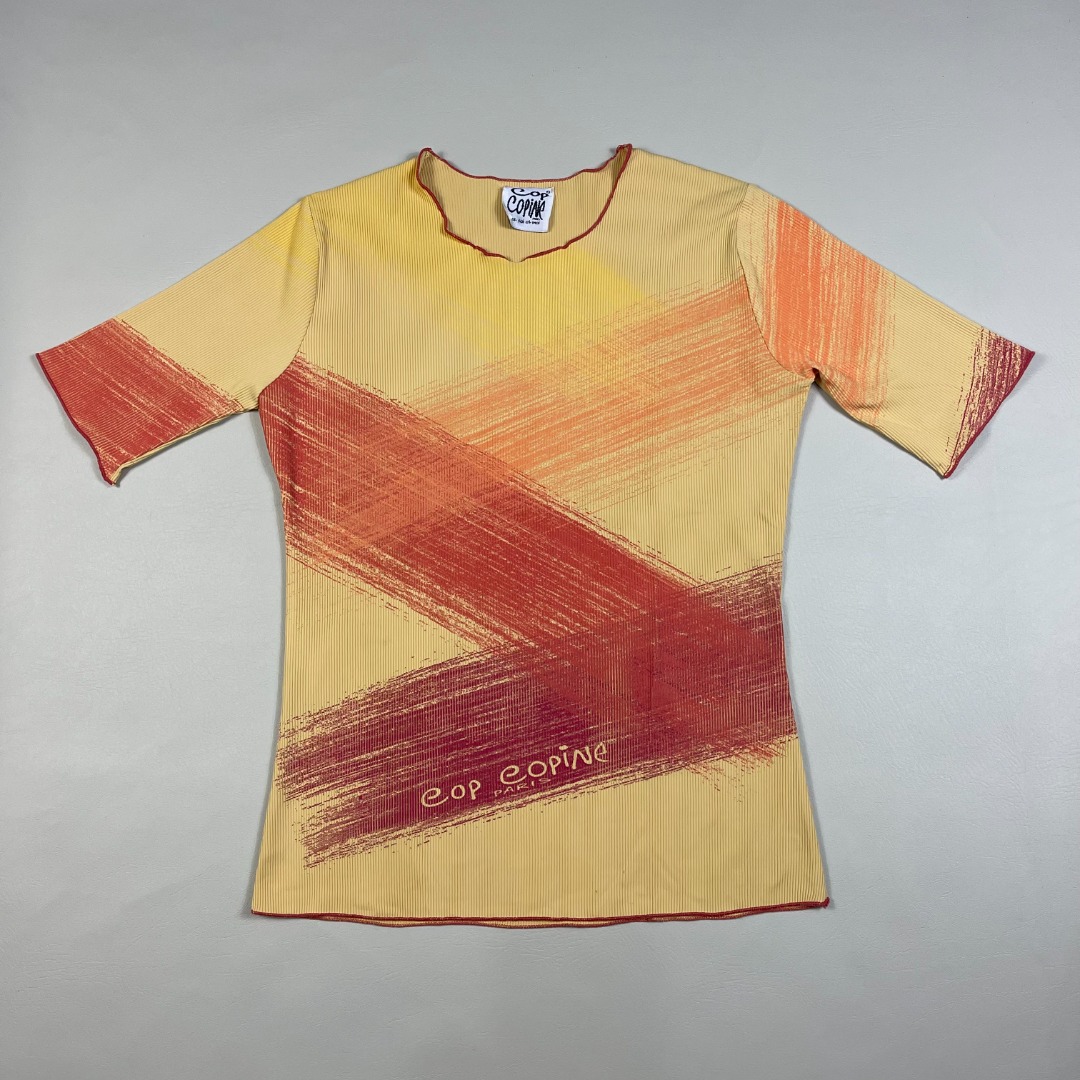 Cop Copine - Y2K - Sunset - Shirt, Women's Fashion, Tops, Shirts on ...