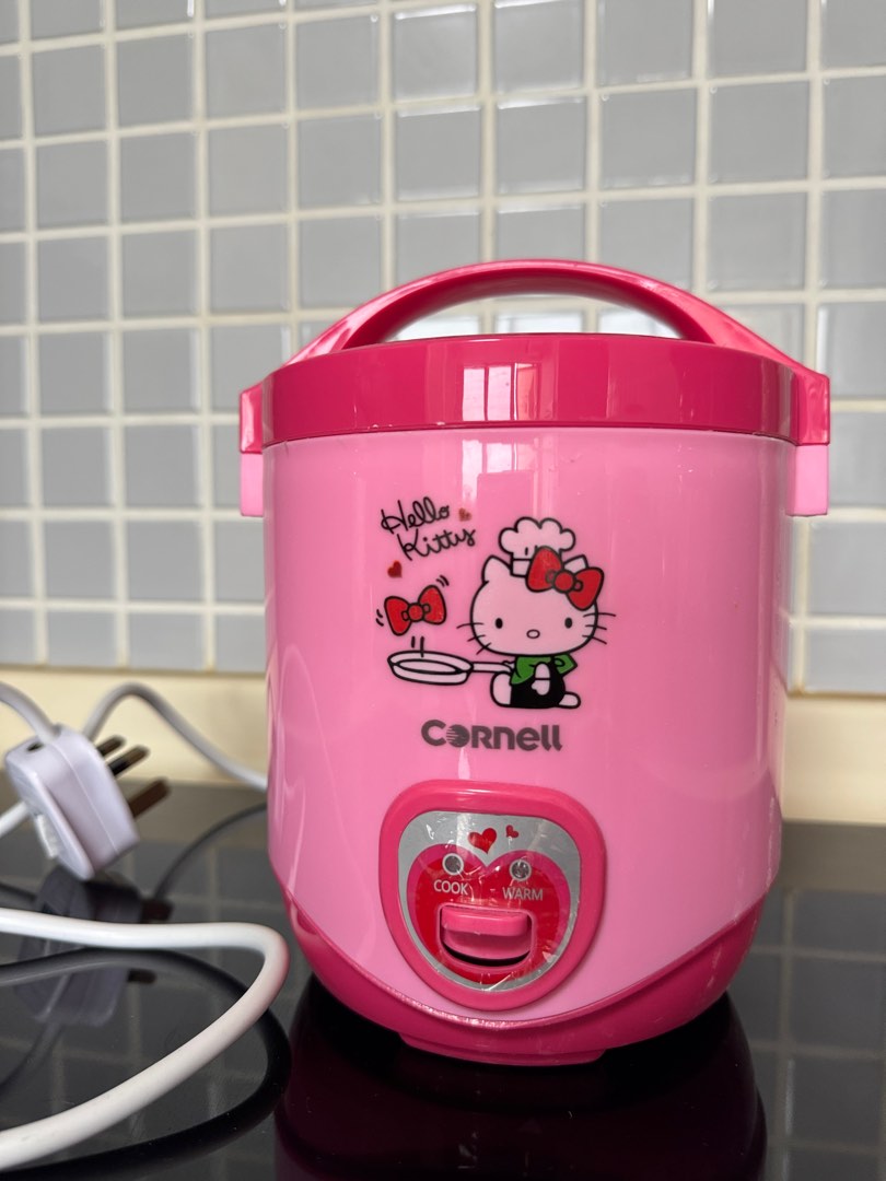 Cornell x Hello Kitty Rice Cooked, TV & Home Appliances, Kitchen ...