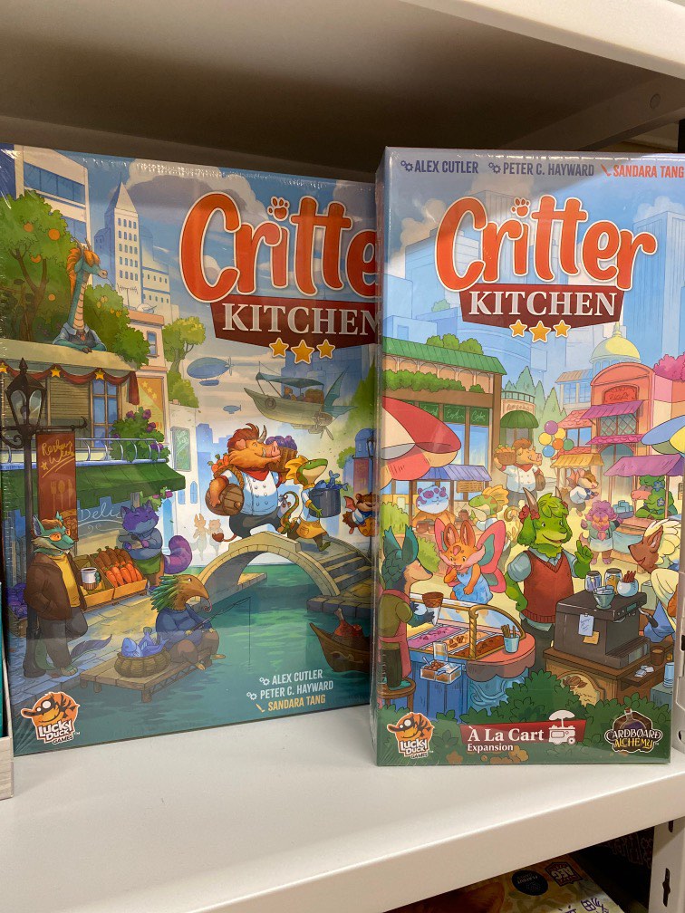 Critter Kitchen with Expansion #boardgame, 興趣及遊戲, 玩具 & 遊戲類 - Carousell