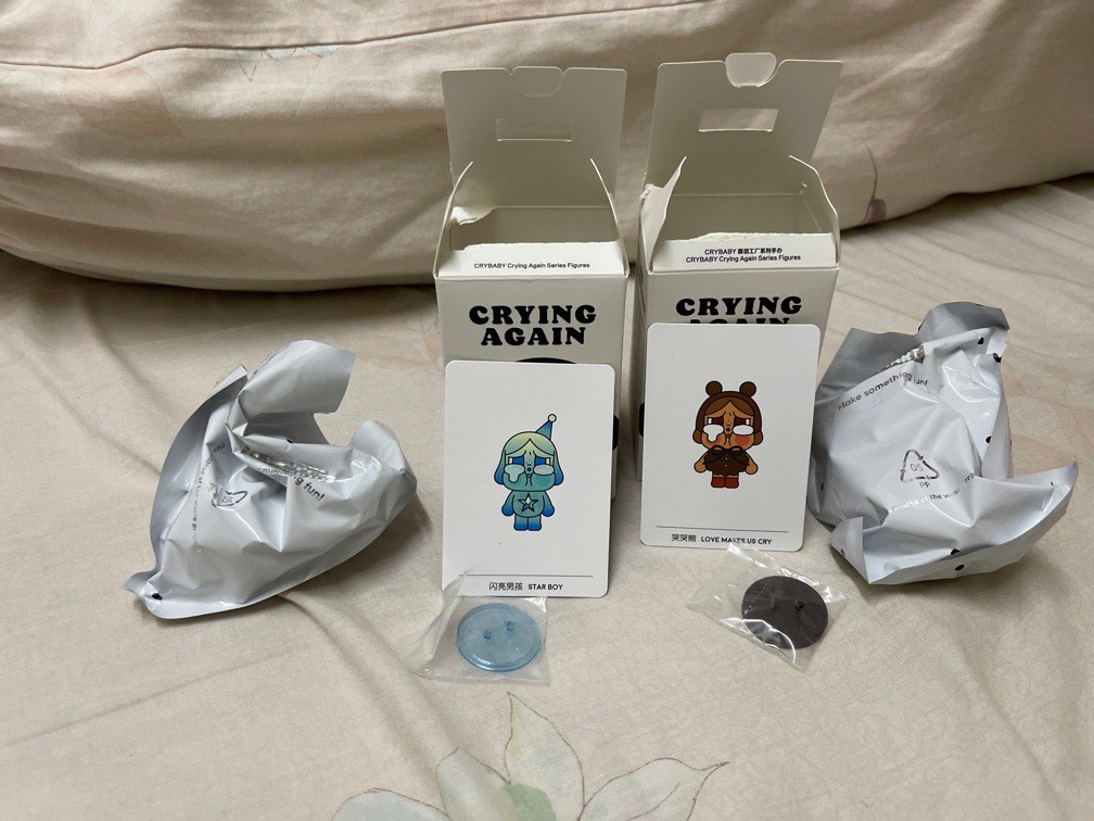 Crybaby blind box crying again figure, Hobbies & Toys, Toys & Games on ...