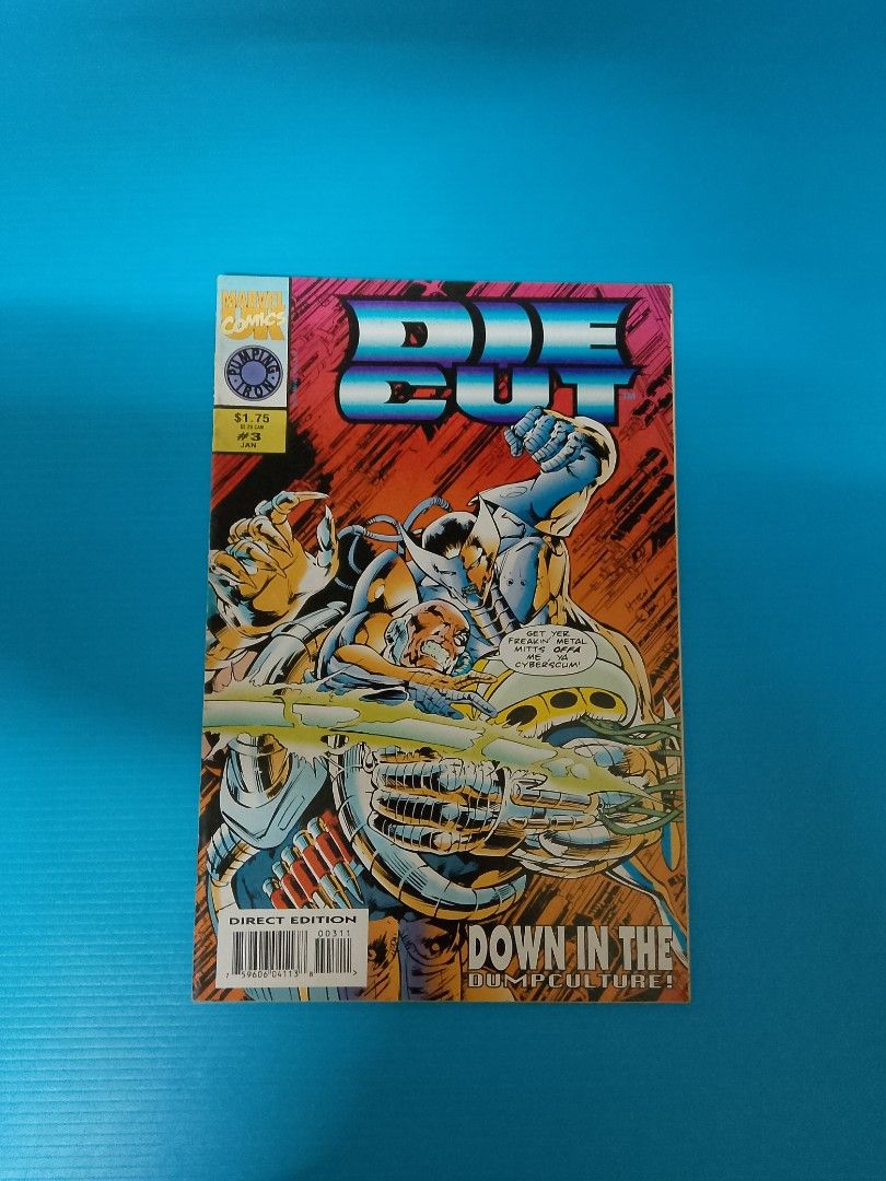 Die-Cut #3 ( Bryan Hitch - Cover Art ) Marvel UK, Hobbies & Toys, Books ...