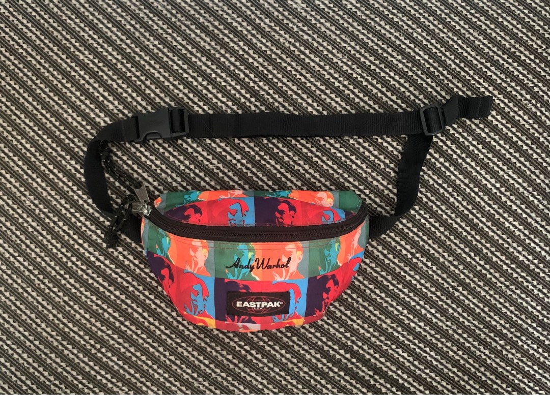 Eastpak x Andy Warhol, Men's Fashion, Bags, Belt bags, Clutches and Pouches on Carousell