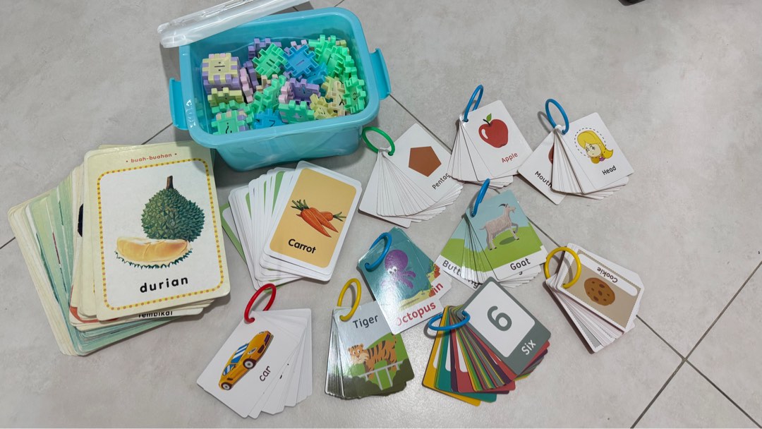 Educational Toys Children Learning Flash Card Early Learning Flash Card ...