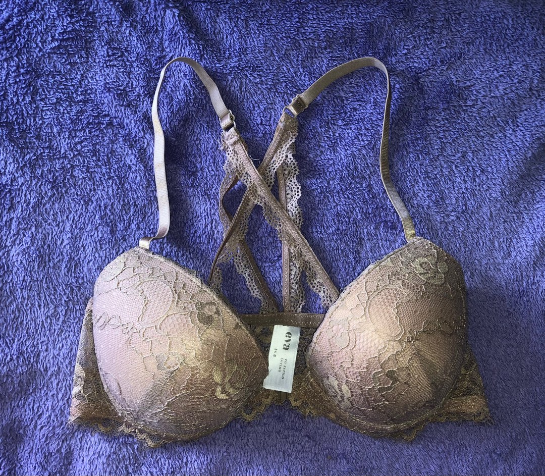 Eva Front Lock Push Up 34B Bra, Women's Fashion, Undergarments ...