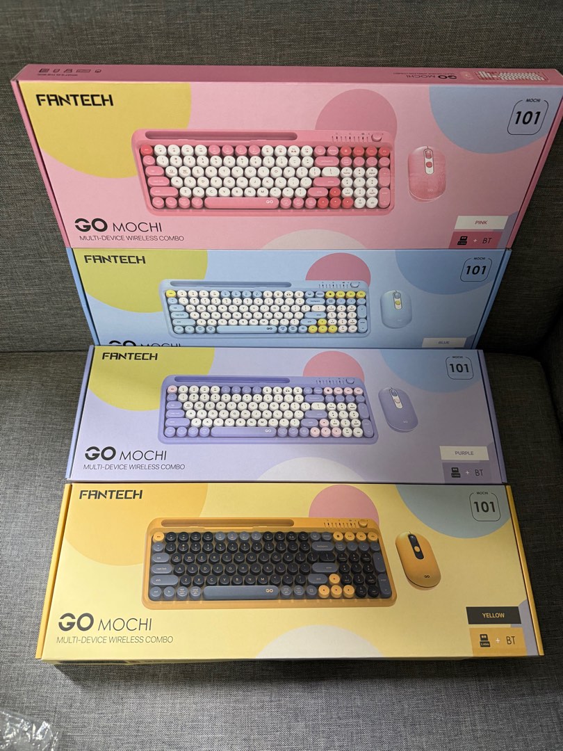 Fantech Go Mochi Wireless Mouse and Keyboard - Brandnew, Computers ...