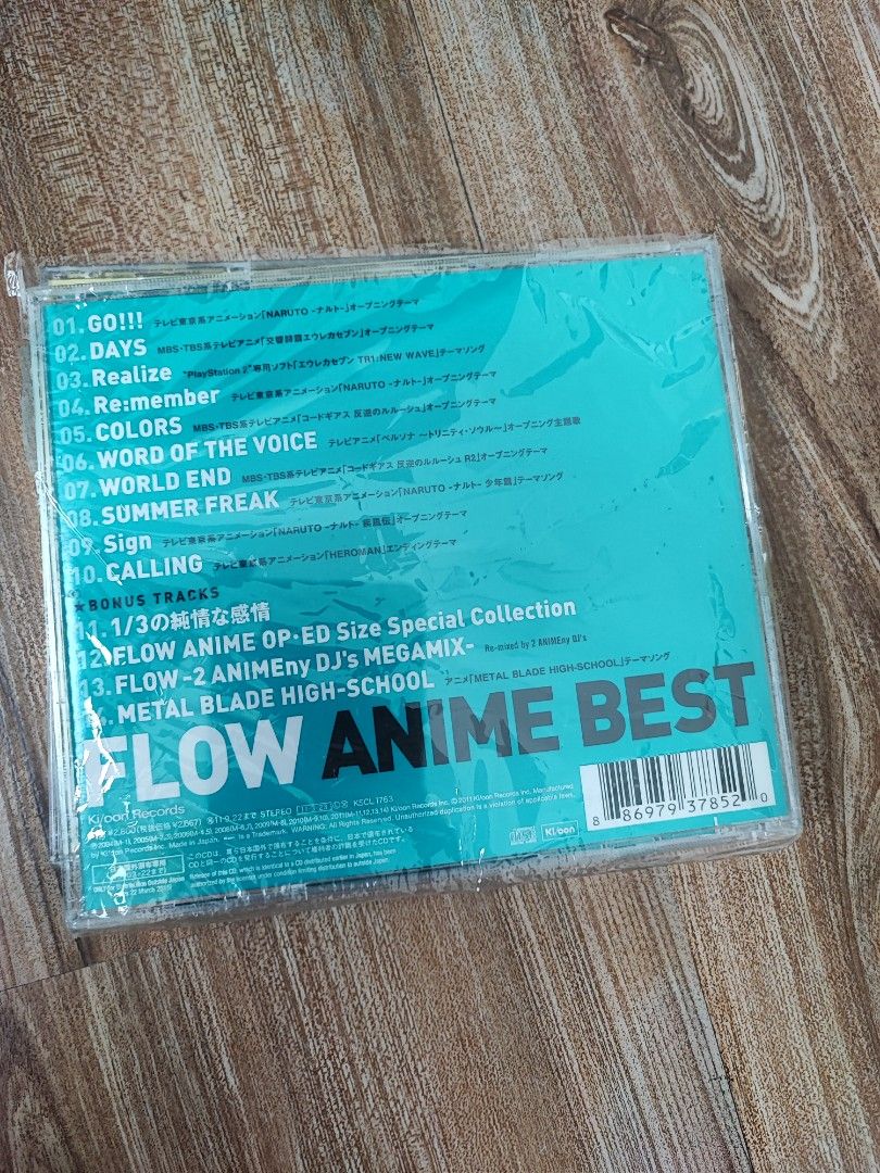 FLOW Anime best FULL SIGNED, Hobbies & Toys, Collectibles & Memorabilia ...