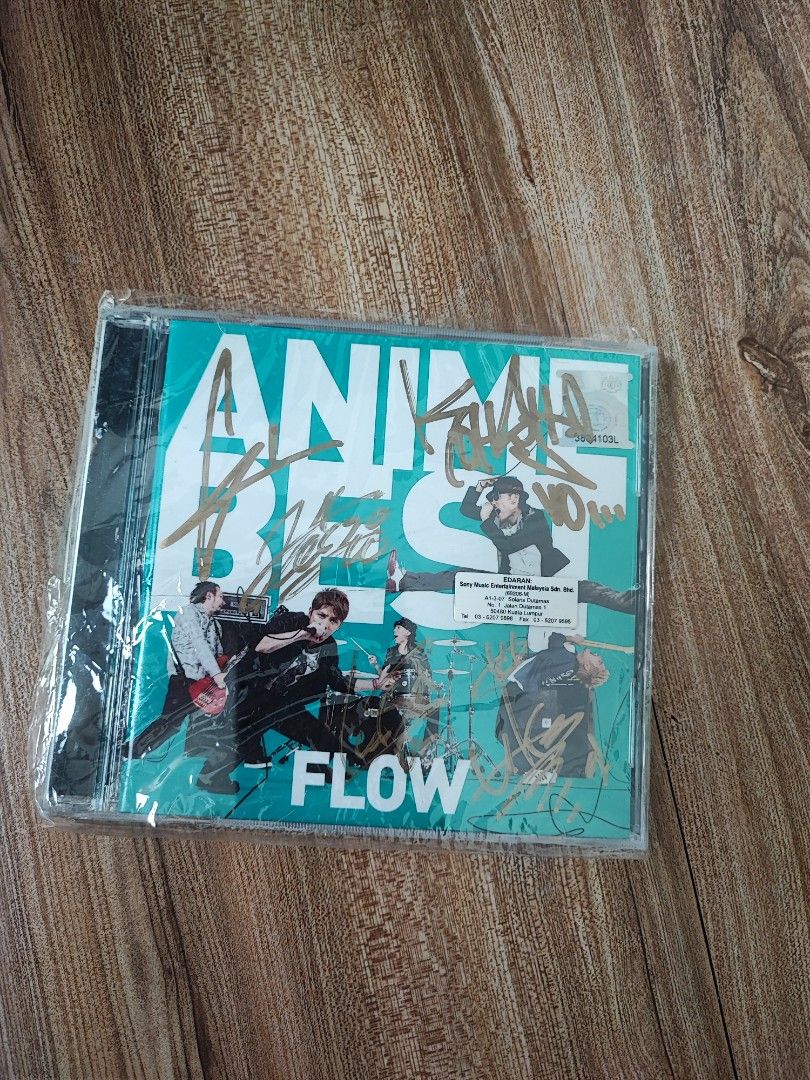 FLOW Anime best FULL SIGNED, Hobbies & Toys, Collectibles & Memorabilia ...