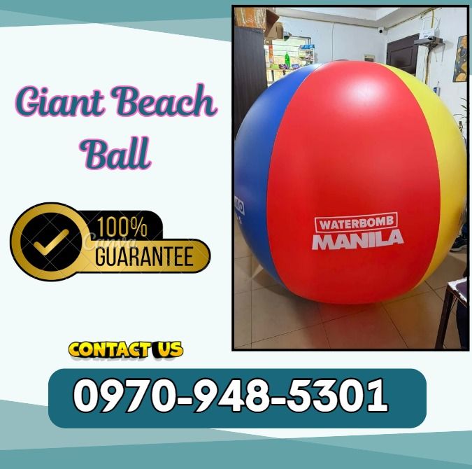 FOR SALE Giant Inflatable Beach Ball 5FT Rainbow Color Ball Huge Beach ...