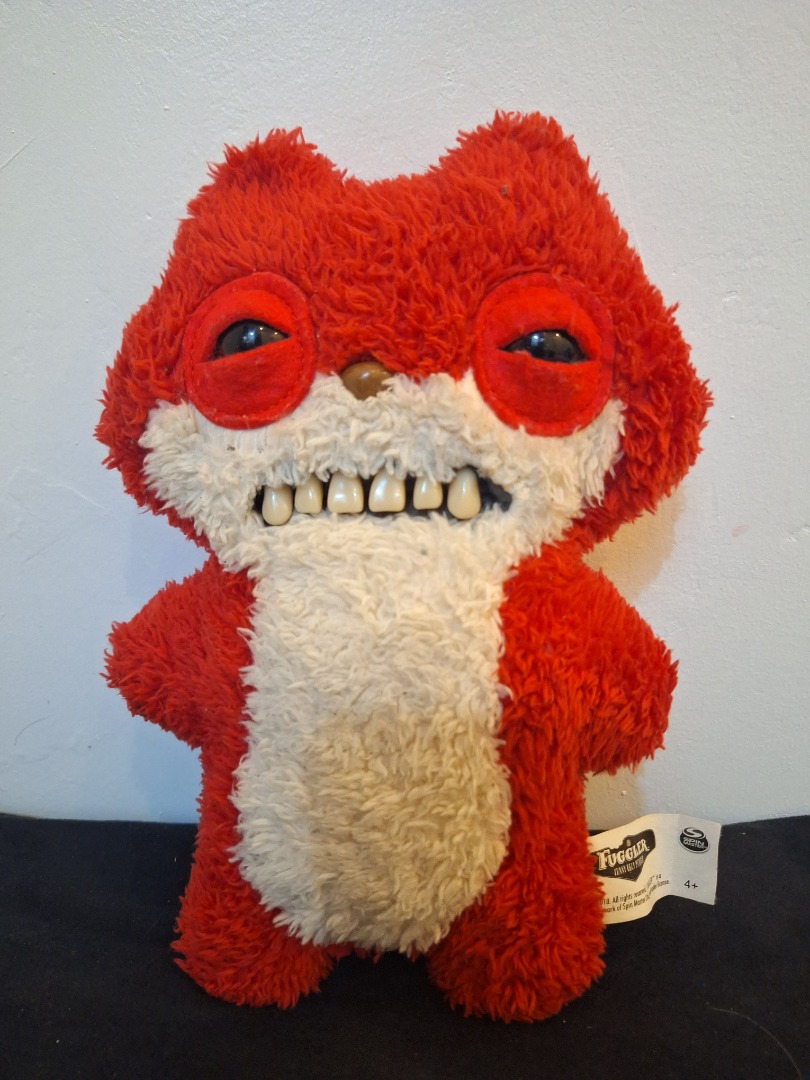 Fuggler Red Sketchy Squirrel, Hobbies & Toys, Toys & Games on Carousell
