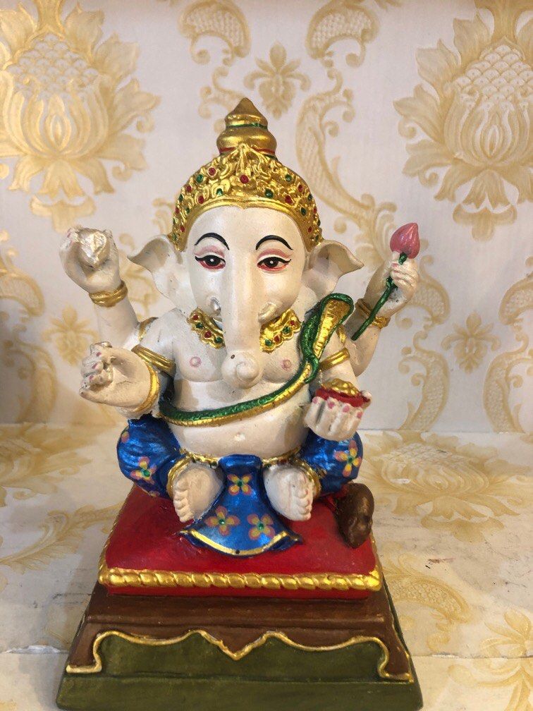 Ganesha Pikanet Bucha statues god Buddhist Buddha Buddhism thai ...