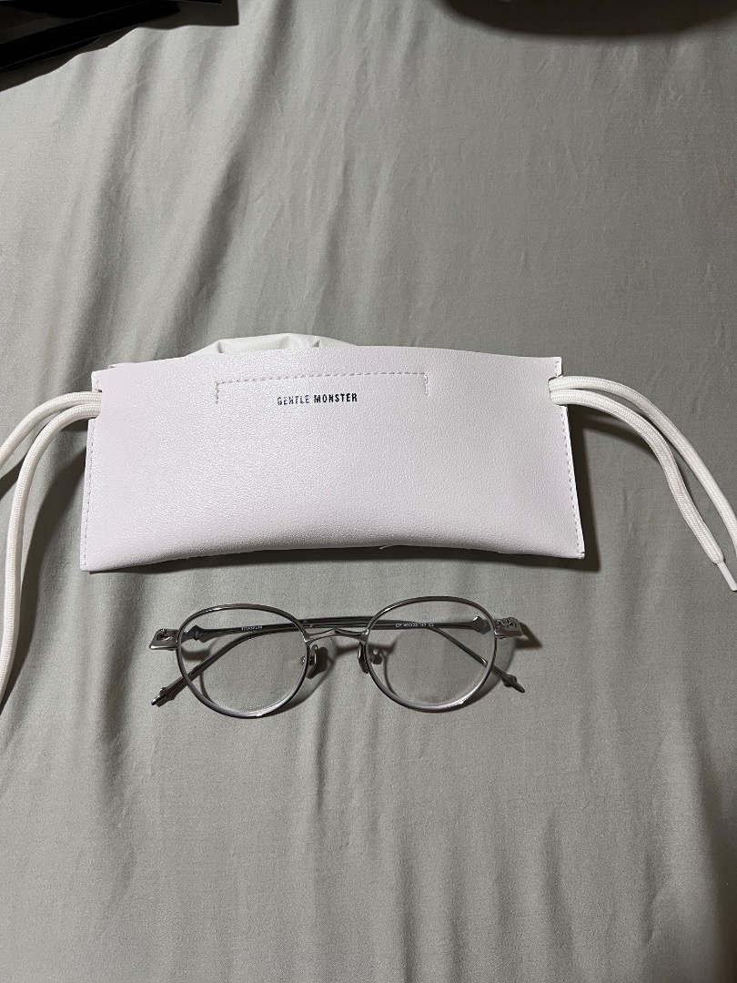 Gentle monster style ep02 silver frame glasses Jennie maison margiela ...