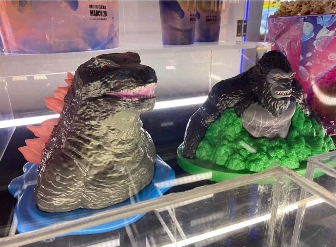 Godzilla X Kong: New Empire Godzilla (Evolved Pink Version) and King ...