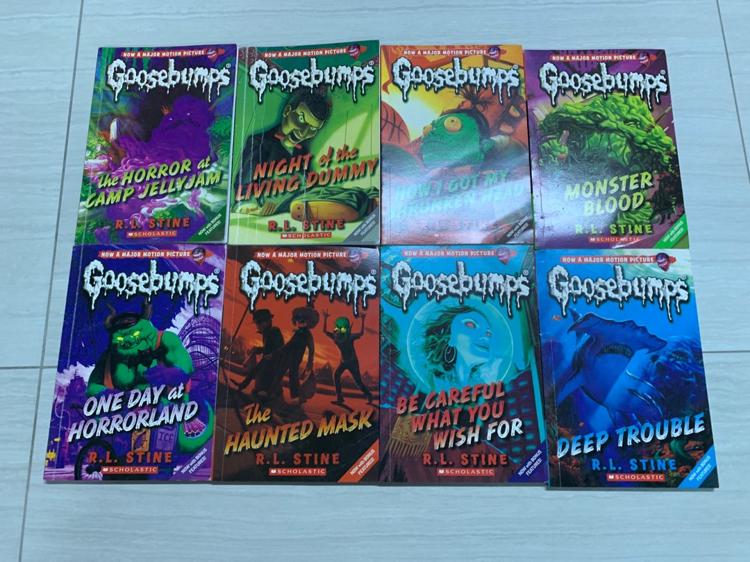Goosebumps books, Hobbies & Toys, Books & Magazines, Children's Books ...