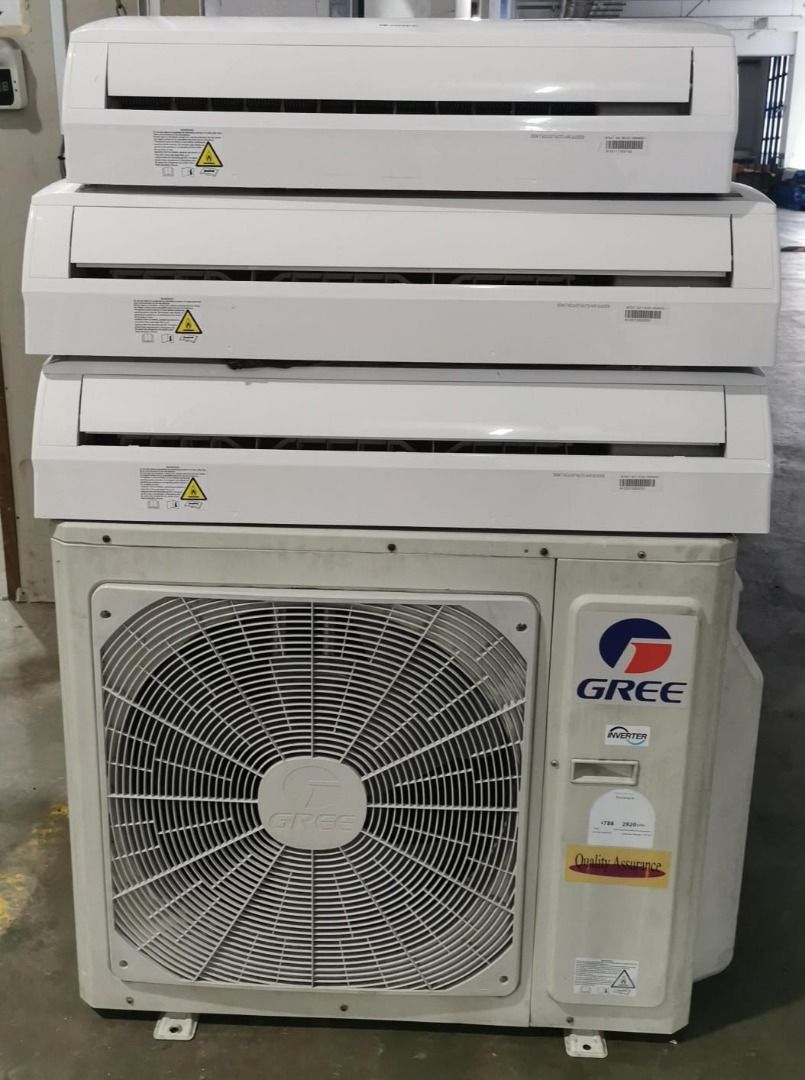 GREE SYSTEM 3 AIRCON 5 TICKS on Carousell