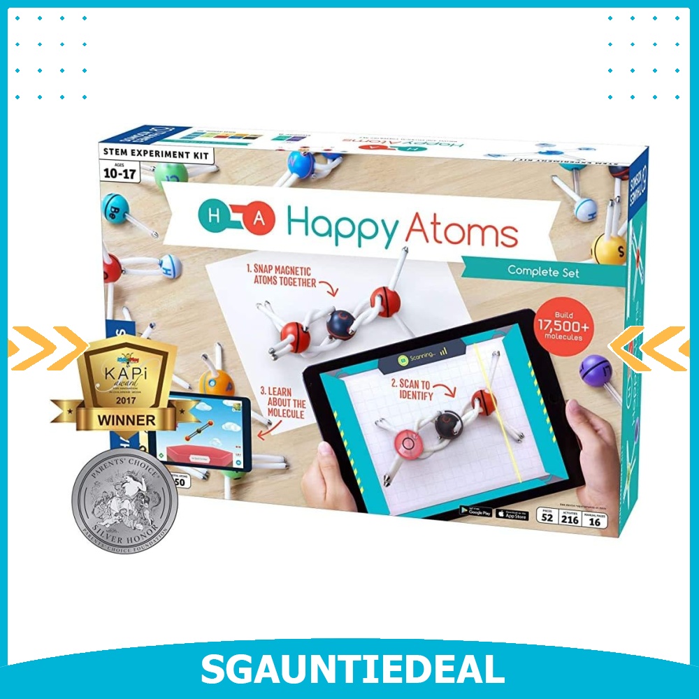 Happy Atoms Magnetic Molecular Modeling Complete Set | Intro to Atoms ...