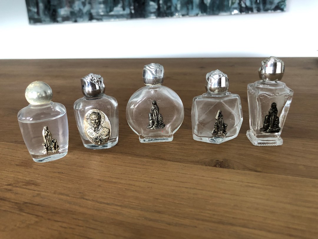Catholic Holy Water containers - Ht. 6-7cm, Hobbies & Toys, Memorabilia ...