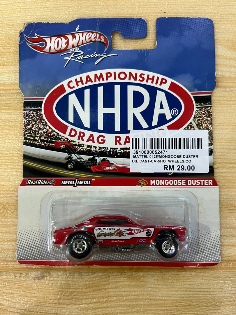 HOTWHEELS CHAMPIONSHIP NHRA DRAG RACING, Hobbies & Toys, Toys & Games ...