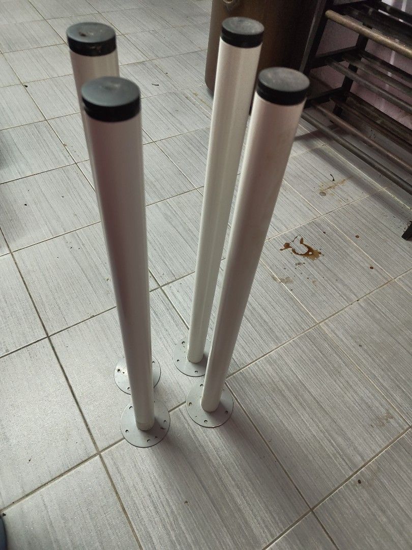 IKEA ADILS legs (White), Furniture & Home Living, Furniture, Tables ...