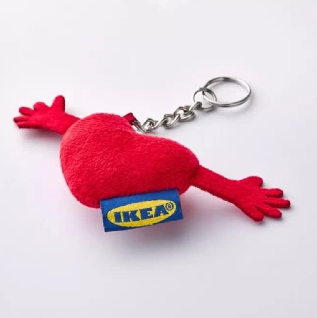 IKEA eftertrada keychain gantungan kunci, Hobbies & Toys, Toys & Games on Carousell