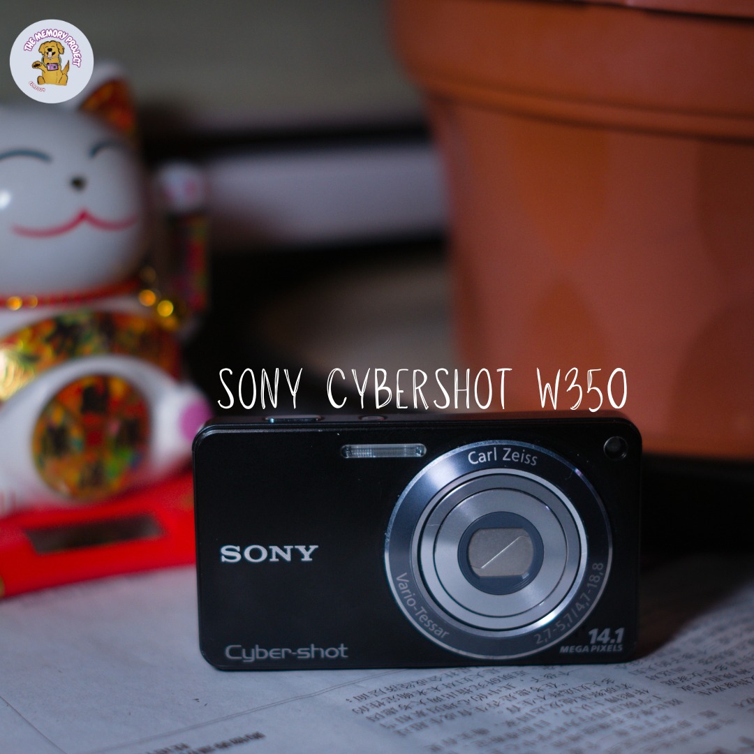 [IN STOCK AND TESTED!!] Sony Cybershot W350 digicam in black ...