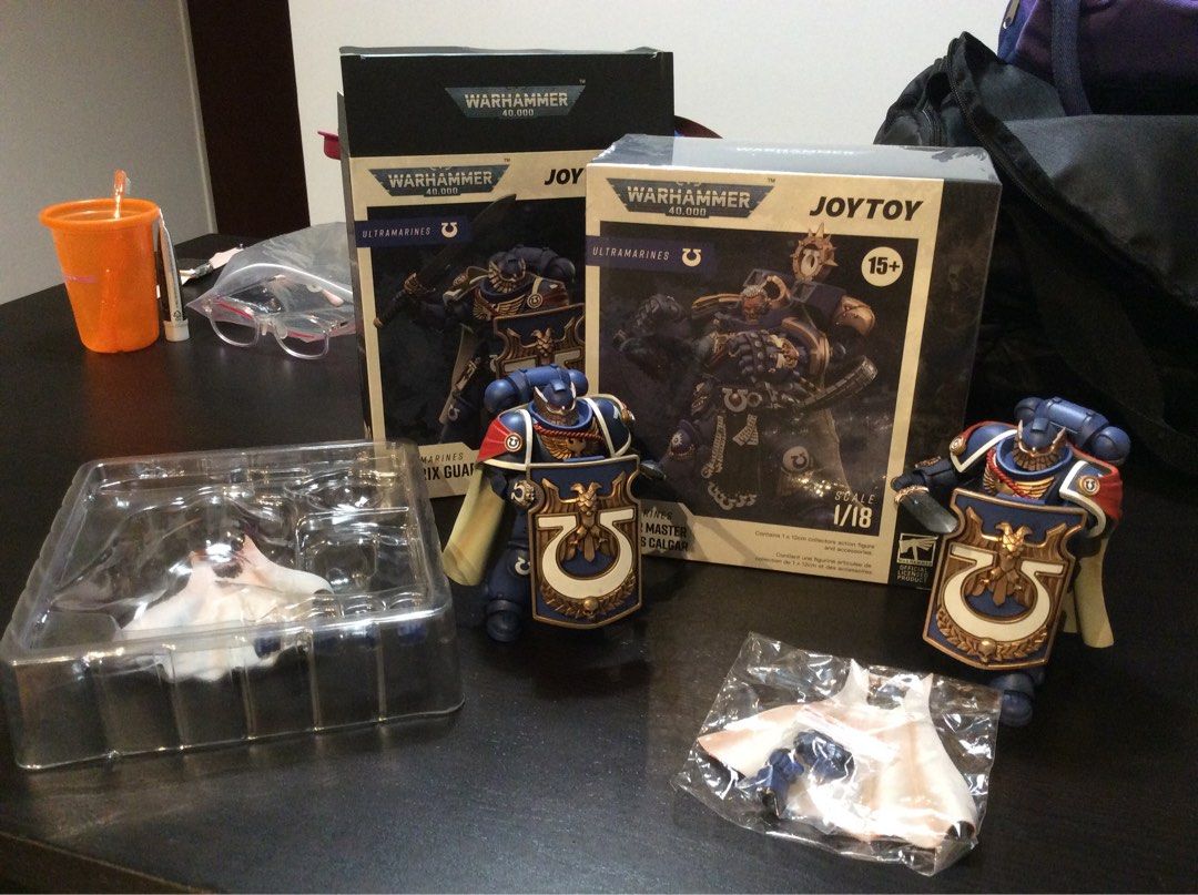 Joytoy warhammer 40,000 40k wh40k 1/18 ultramarines Marneus Calgar ...
