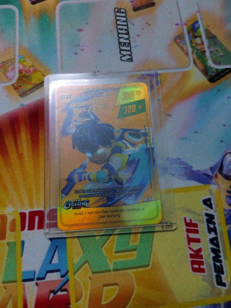 KAD BOBOIBOY - PEK CYCLONE FURY + AA + SR (UNSEAL), Hobbies & Toys ...