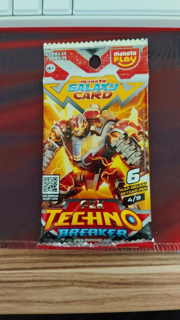 KAD BOBOIBOY TECHNO BREAKER SR MECHA GENTAR + MIX PACK, Hobbies & Toys, Toys & Games on Carousell