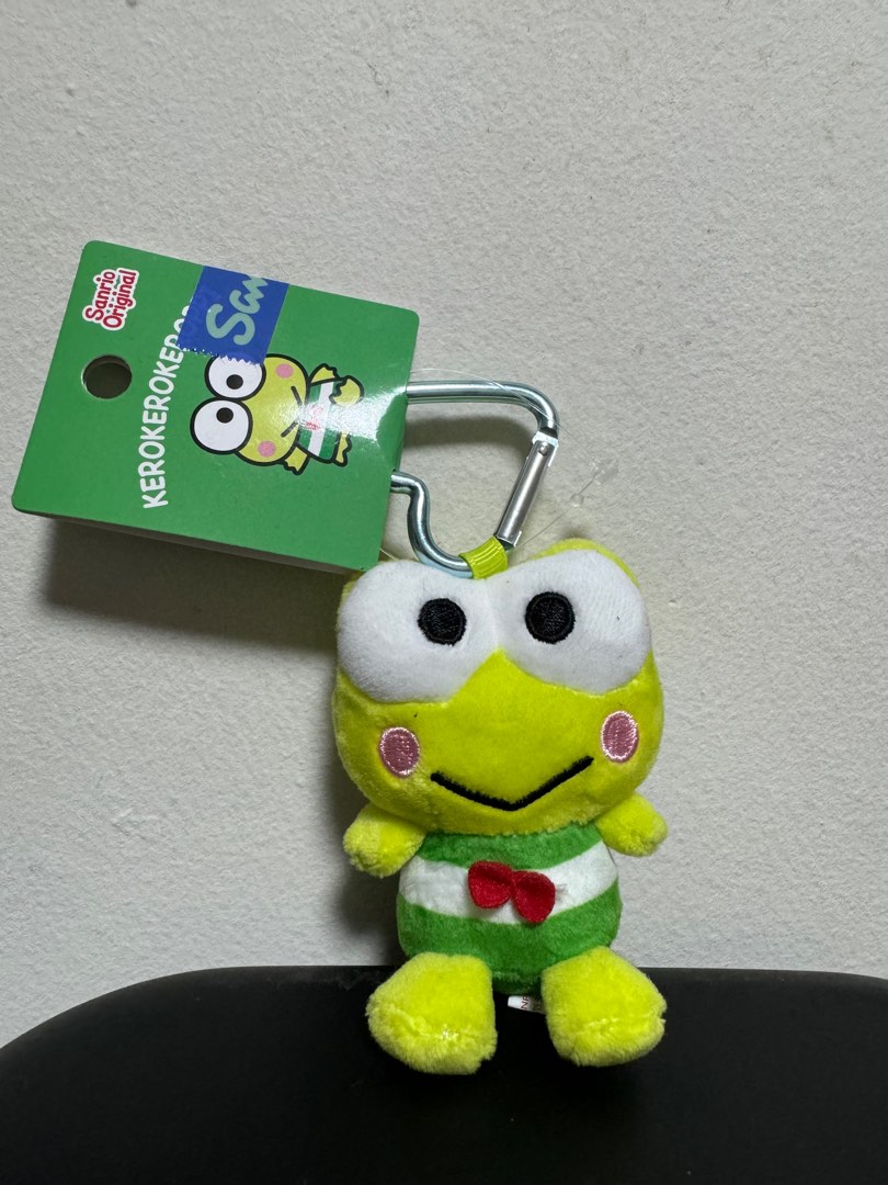 Keroppi Sanrio Keychain, Hobbies & Toys, Toys & Games on Carousell